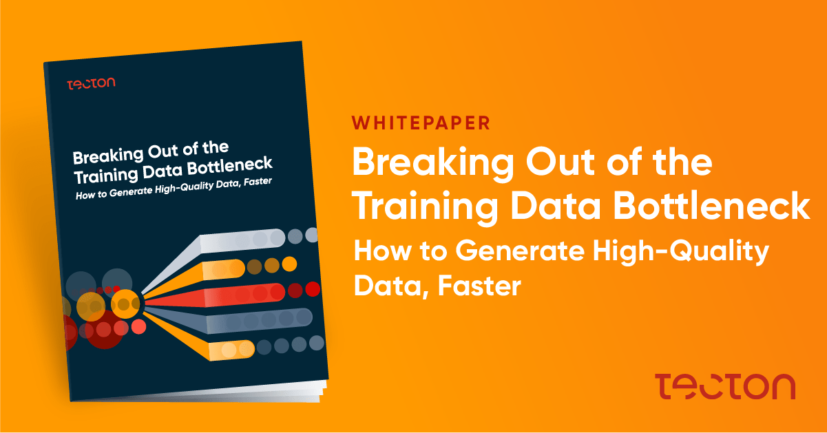 How To Generate Training Data For Ml Models Faster Tecton